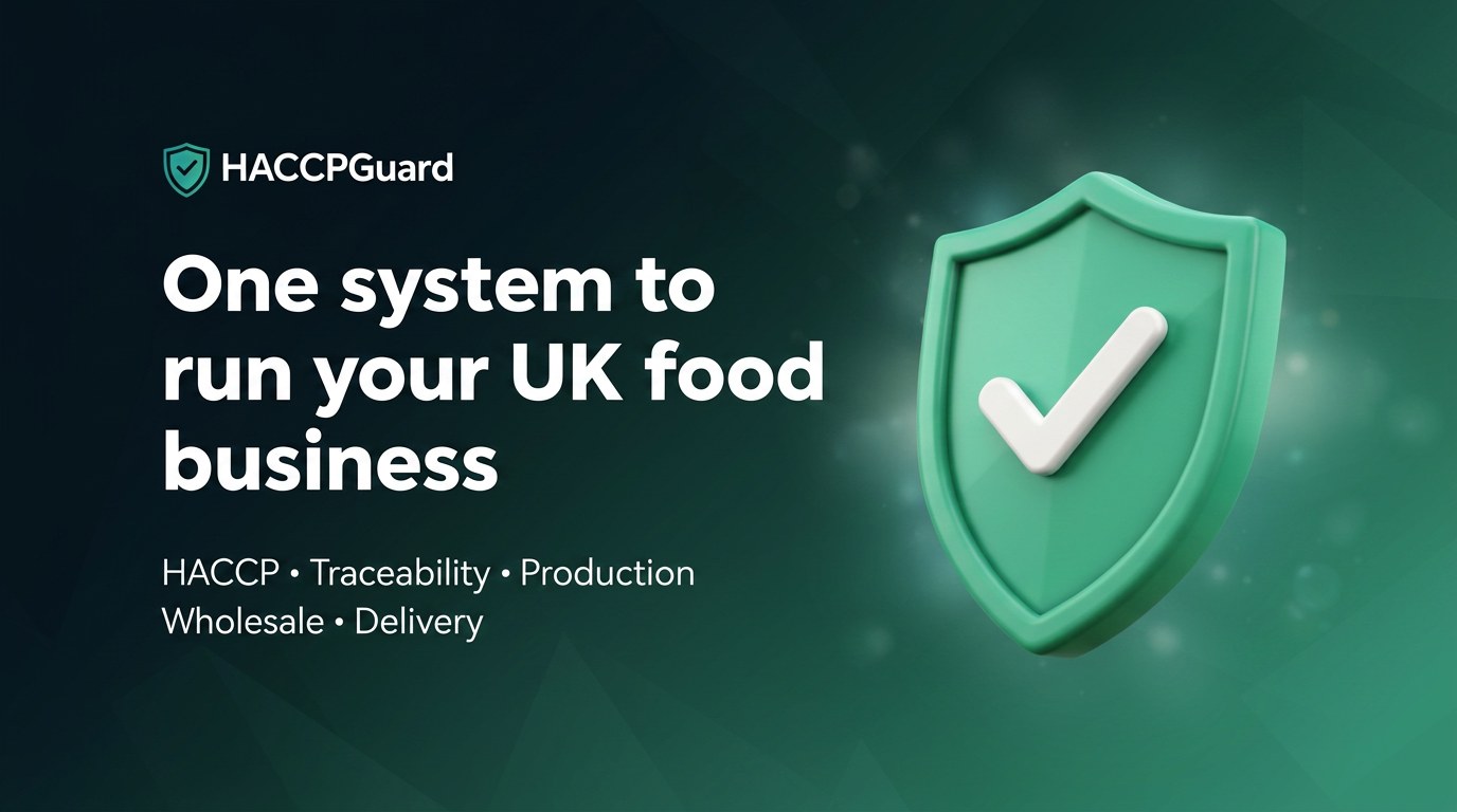Free Food Safety Templates | UK HACCP Checklists & Logs | HACCPGuard